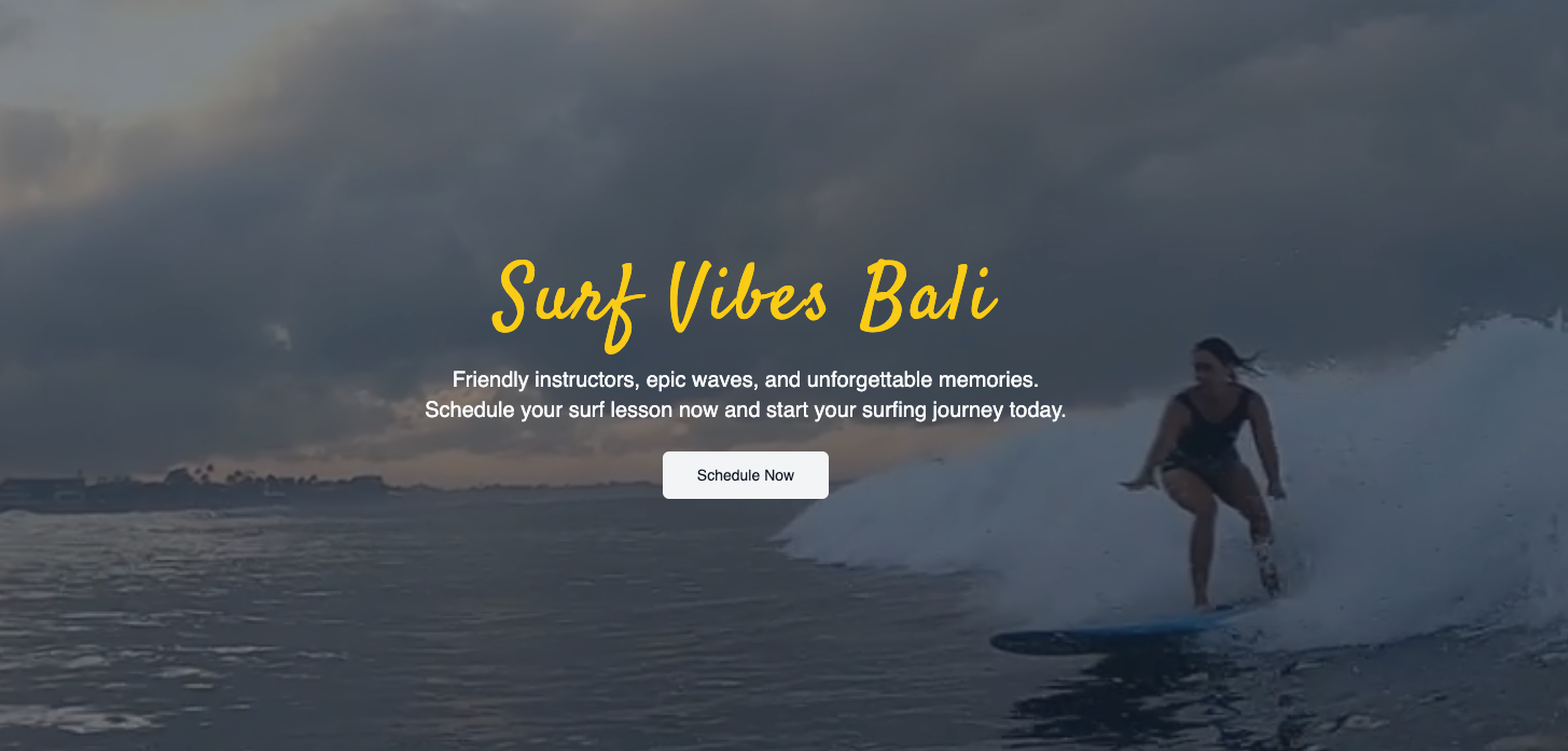 Surf lesson Canggu | Surf Vibes Bali